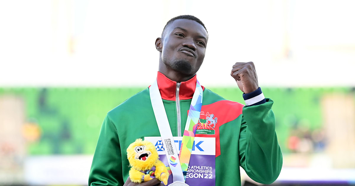 Championnats du monde d’Eugene 2022 : Hugues Fabrice Zango remporte l ...