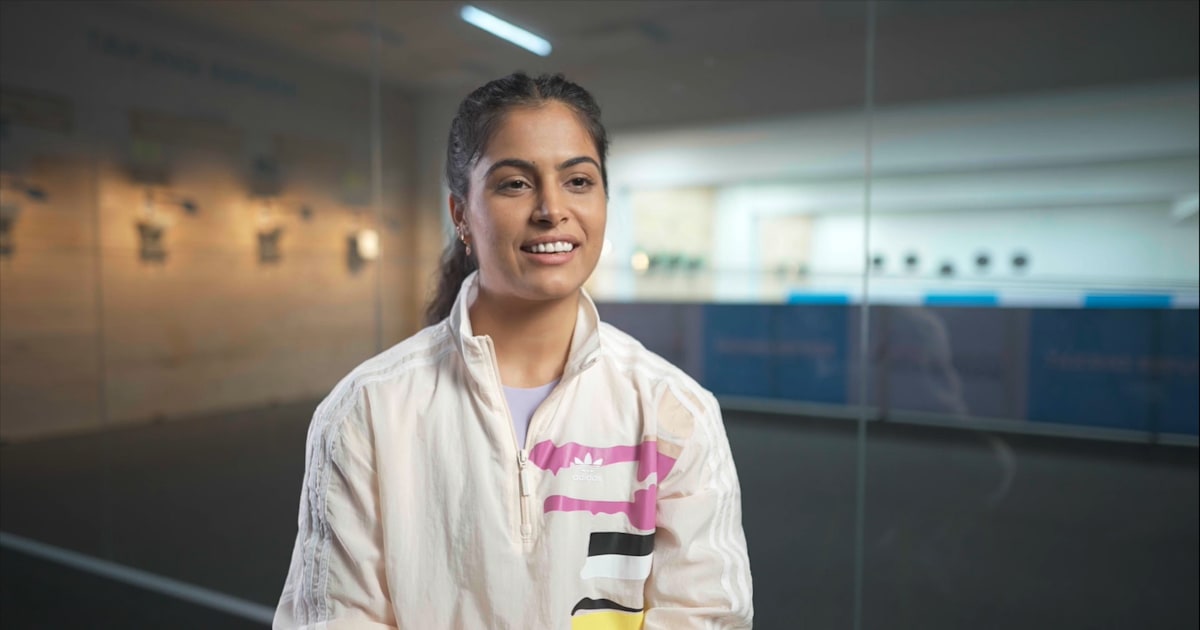Indian shooter Manu Bhaker is ready to roll