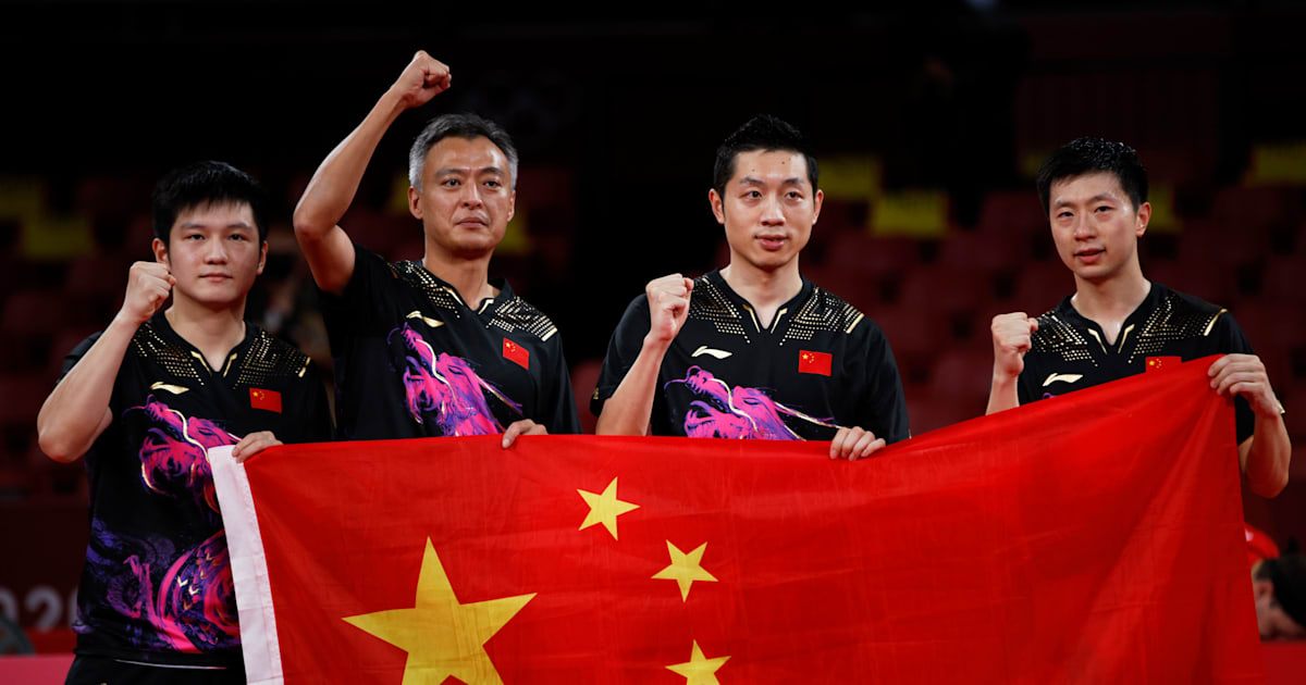 MA Long wins historic fifth Olympic gold in team table tennis final