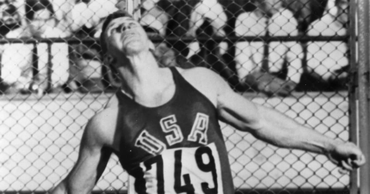 Miracle man Oerter bounces back in the discus - Olympic News