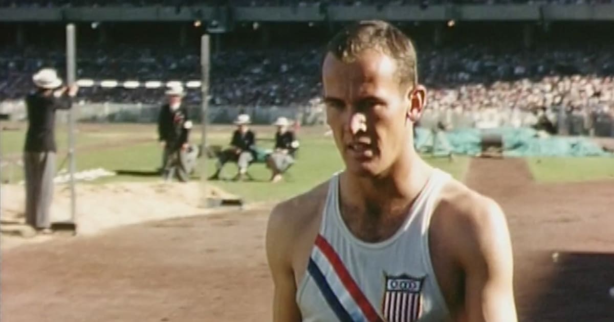 WATCH: Bobby Morrow's sprint treble at Melbourne 1956