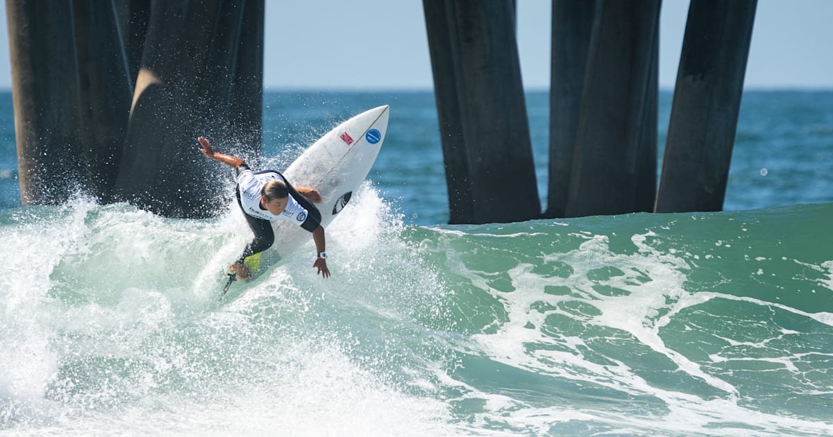 China surfing: 13-year-old Yang Siqi makes history with 29th place at ...