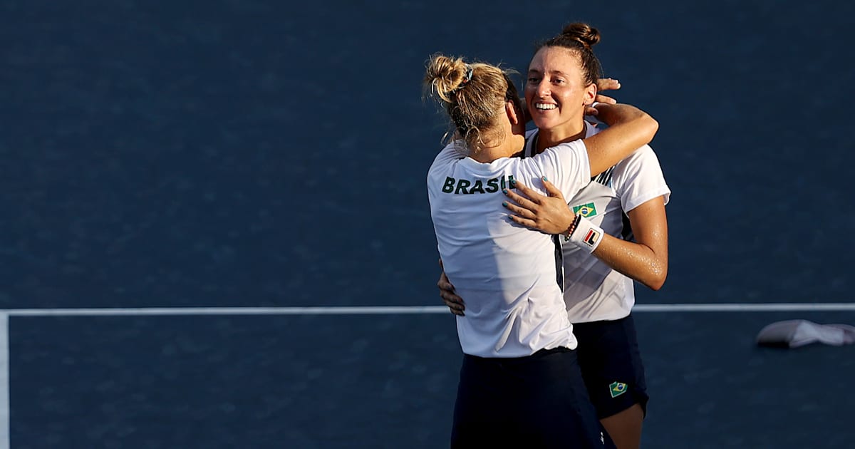 Tenis: la brasileña Luisa Stefani habla de sus objetivos para París 2024