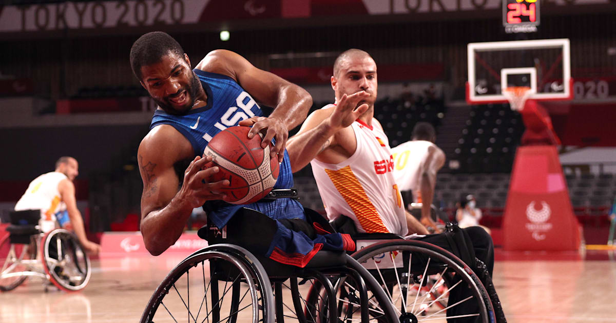 Basketball en fauteuil roulant photos - Jour 10