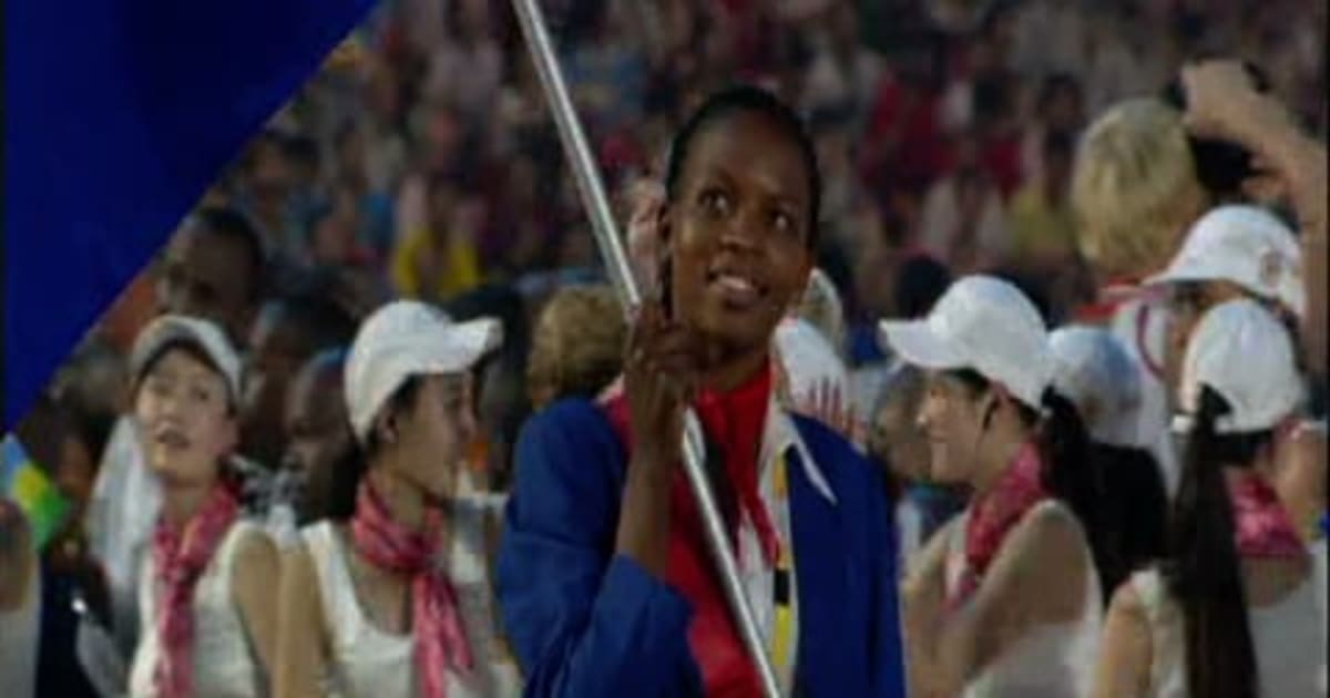 Swaziland's Parade During the Opening Ceremony | Beijing 2008