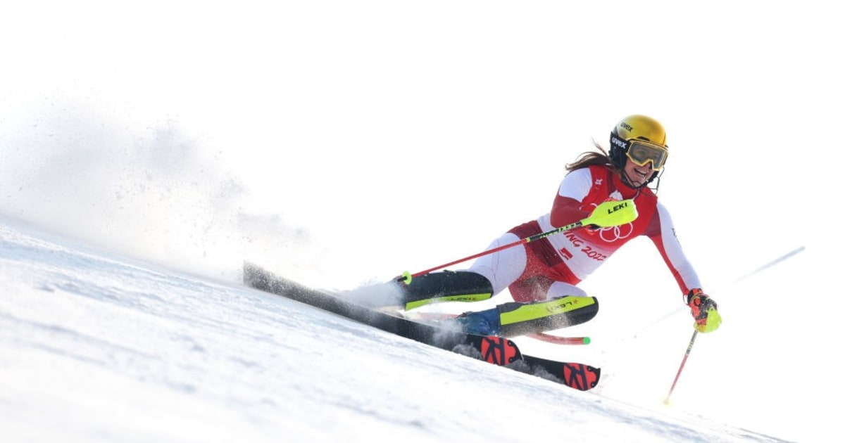 Women's Slalom Run 1 - Alpine Skiing | Beijing 2022 Replays