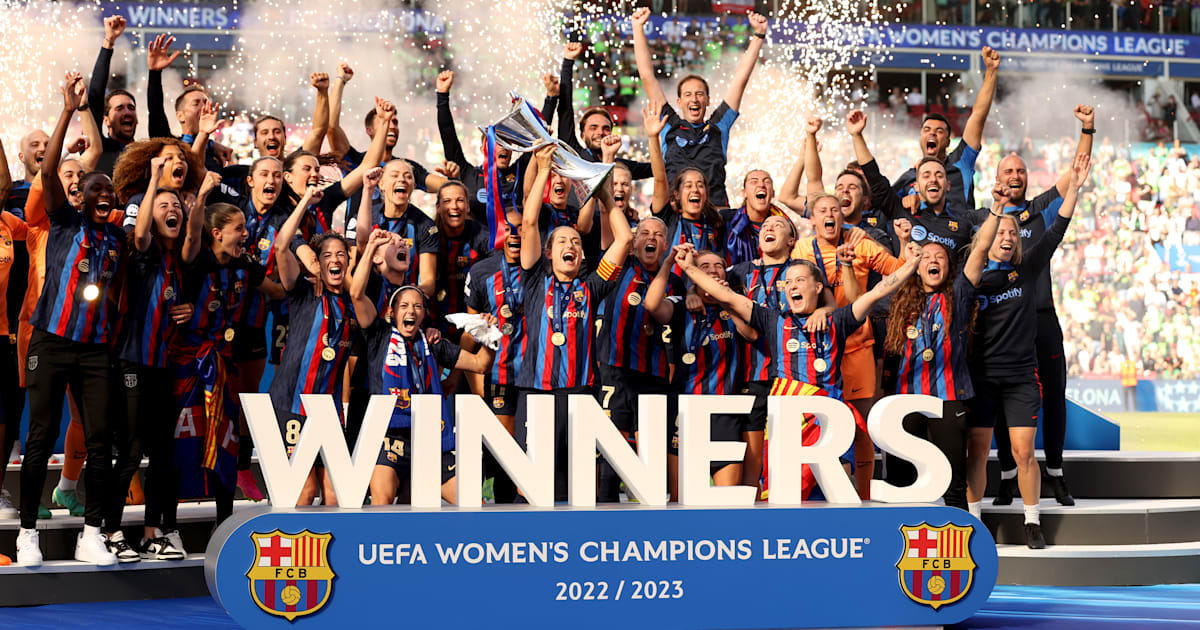 2023 UEFA Women’s Champions League Final: Barcelona beat Wolfsburg 3-2 ...