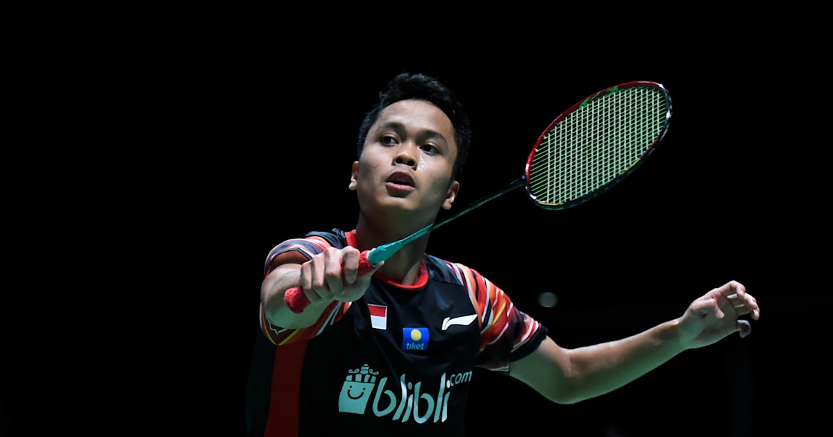 Anthony Ginting looking to win Olympic badminton gold for Indonesia