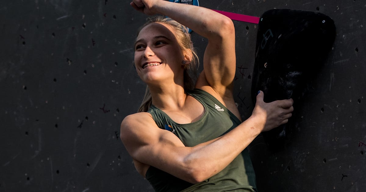 Janja Garnbret tops Lead qualifiers at Climbing World Cup in Chamonix
