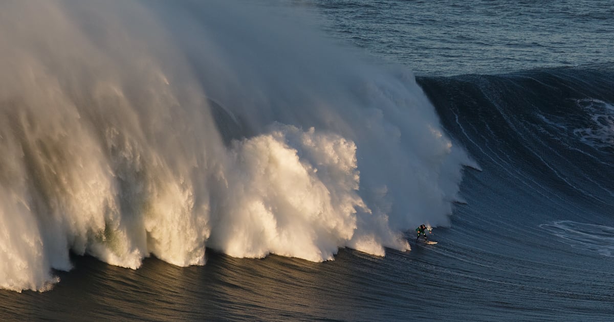 WATCH! Big wave surfing world record attempt in Nazaré