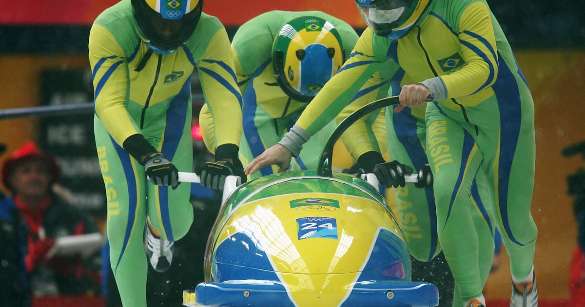 Cinco curiosidades sobre a seleção brasileira masculina de bobsled