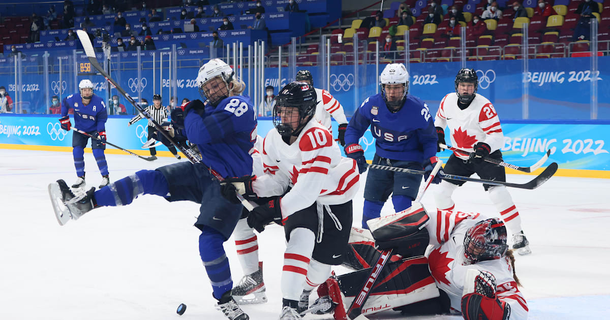 Winter Olympics Ice Hockey: Old rivalry reignites in Canada vs US Women ...
