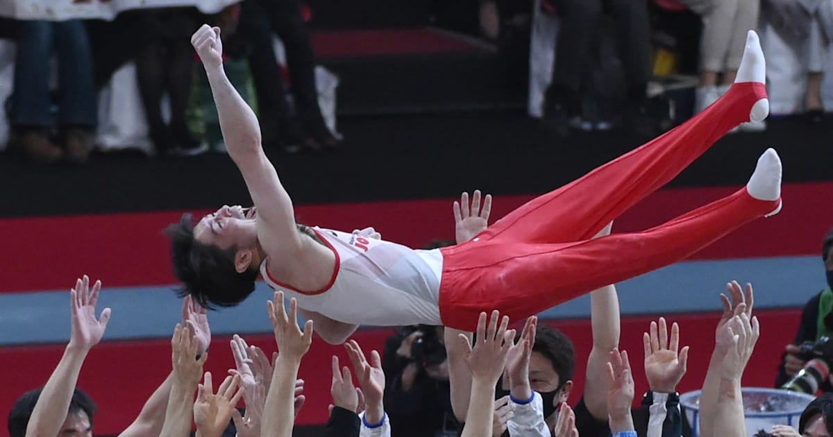 Gymnastics legend Kohei Uchimura bows out in front of adoring fans in Tokyo
