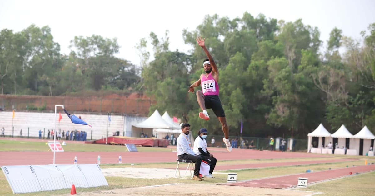 India’s Jeswin Aldrin wins long jump event at Golden Fly Series ...