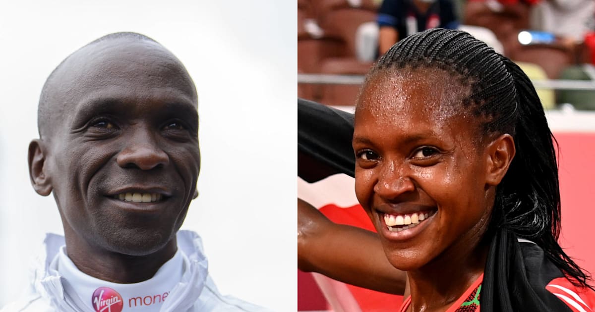 Eliud Kipchoge, Faith Kipyegon y su rivalidad en el fútbol: Tottenham ...