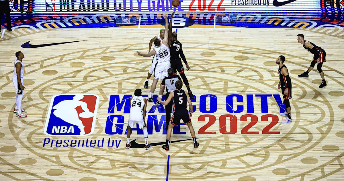 ¿Cuándo es el partido 2023 de la NBA en México? Día, lugar, qué equipos ...