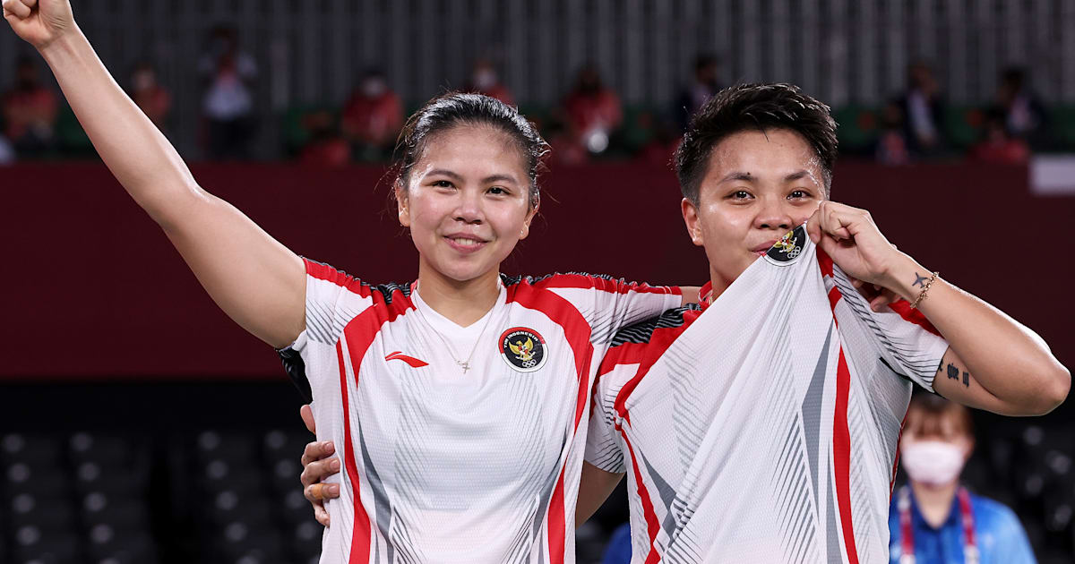 Badminton-Olympiasiegerin Greysia Polii inspiriert von Allyson Felix