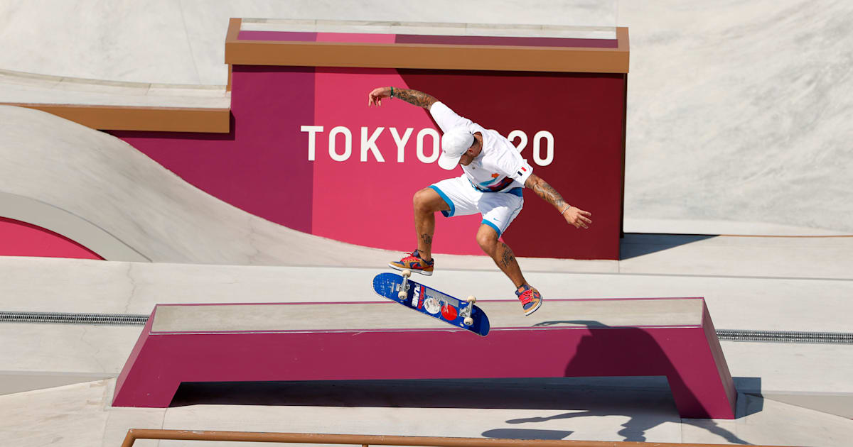 Skateboard à Tokyo 2020 : cinq Bleus sous les feux de la rampe