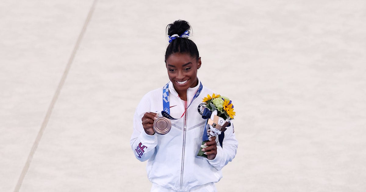Simone Biles: "Last year was a crazy year."