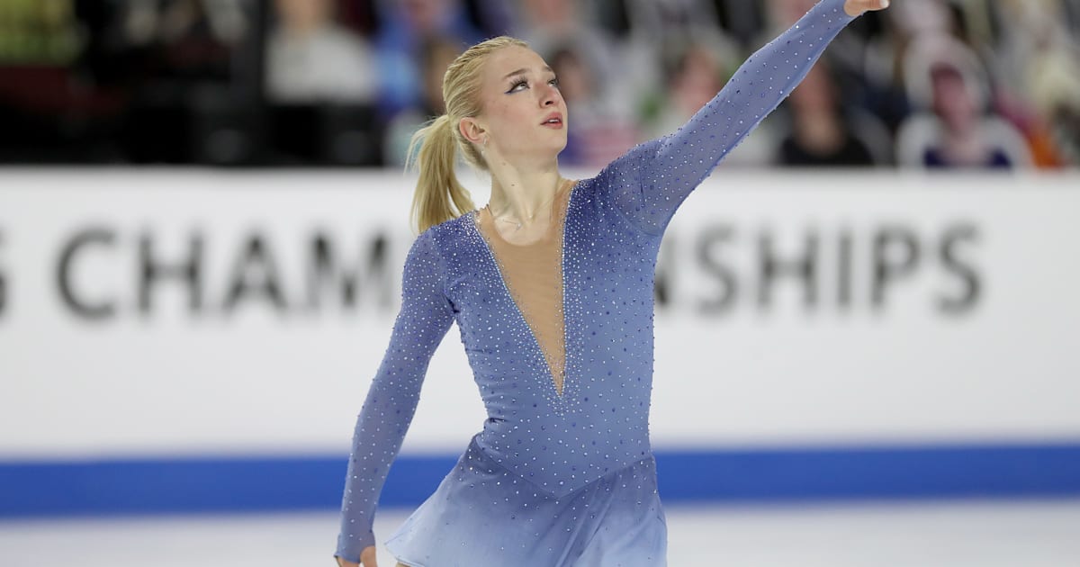 Anastasiia Gubanova, Amber Glenn go 1-2 at Golden Spin figure skating event
