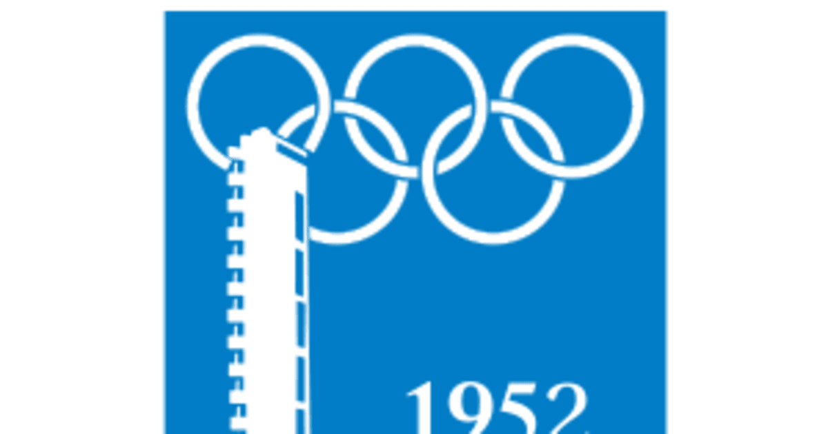 Helsinki 1952 Olympic Medal Table - Gold, Silver & Bronze