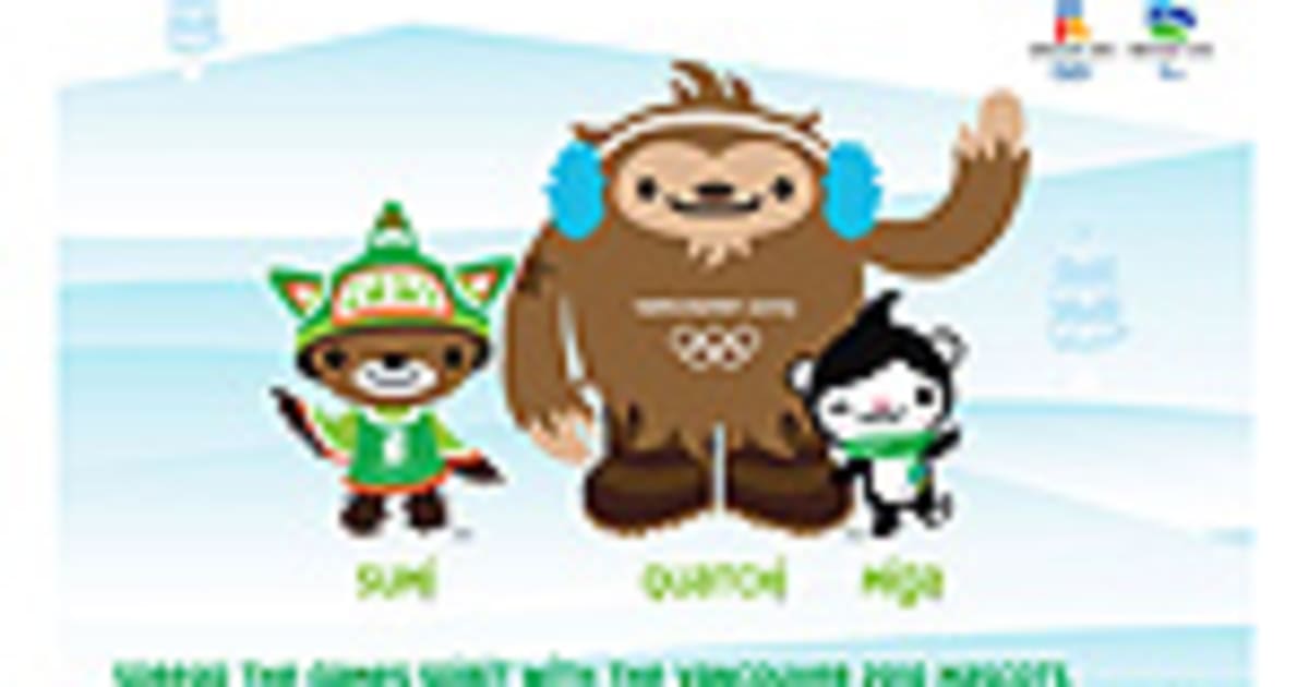 VANCOUVER 2010 : Quatchi, Miga et Sumi entrent en scène - Actualité ...