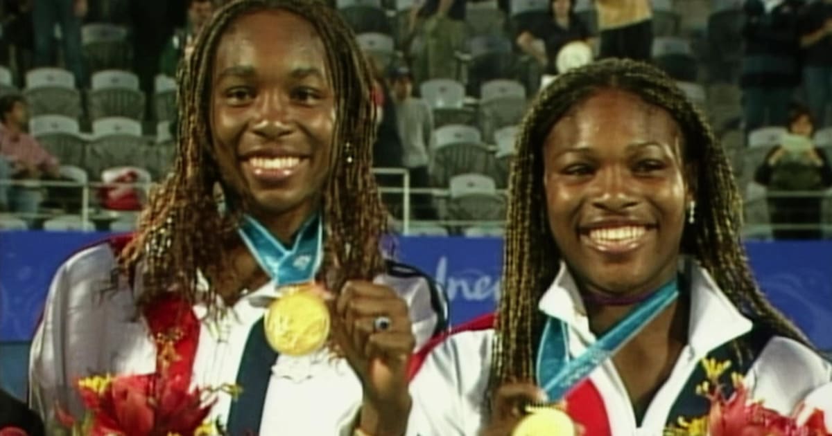 Las hermanas Williams a los 11 y 12