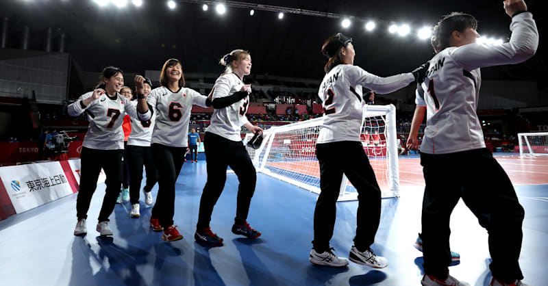 Goalball photos - Jour 10
