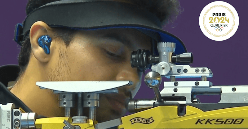 Watch: Swapnil Kusale earns India a shooting spot at Paris 2024 ...