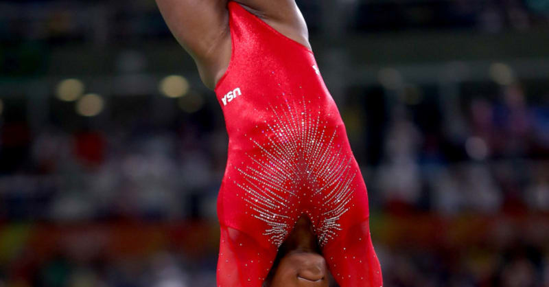 RIO DE JANEIRO, BRAZIL - AUGUST 14: Simone Biles of the United States ...