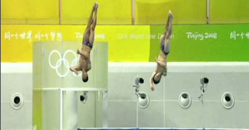Wang and Qin Win China's 4th Diving Gold - Diving | Beijing 2008