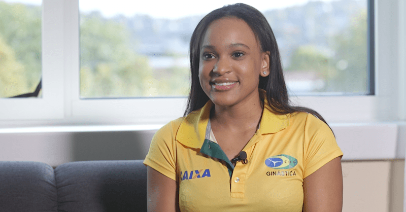 Rebeca Andrade on what she's learned from injury, and what it would ...