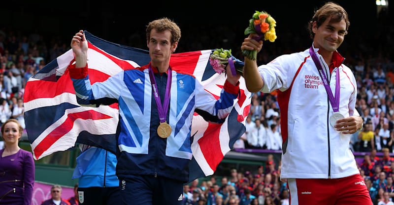 Andy Murray beats Roger Federer to Olympic tennis gold | London 2012 ... Andy Murray beats Roger Federer to Olympic tennis gold | London 2012 ...
