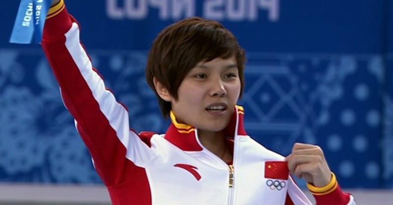 Li Jianrou Wins 500m Gold -Short Track Speed Skating | Sochi 2014
