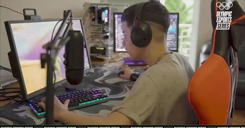 Perfiles de jugadores de la Serie olímpica de Esports: Thiago Lapp