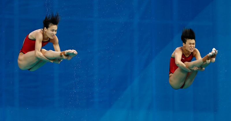 Women's Synchronized 3m Springboard Final - Diving | Rio 2016 Highlights
