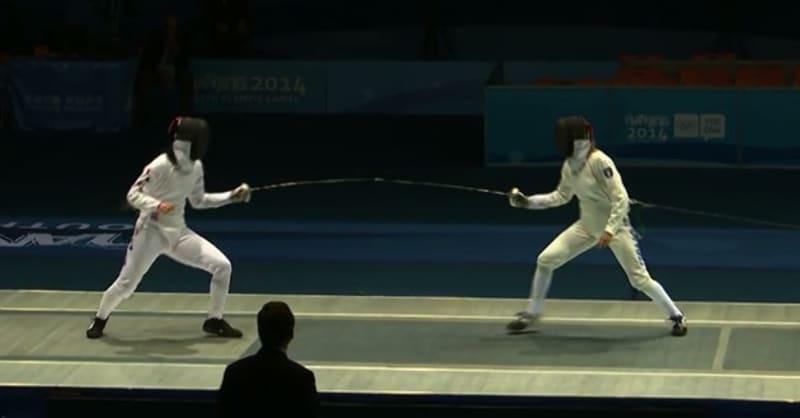 Lee Sinhee Wins Women's Gold - Fencing | Nanjing 2014