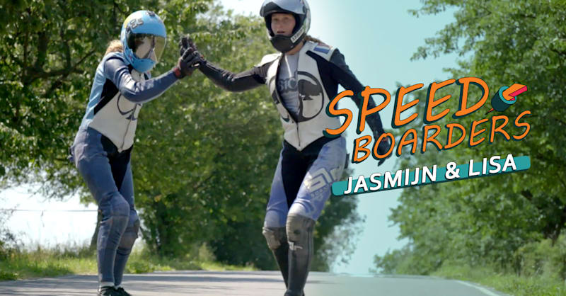 Jasmijn Hanegraef & Lisa Peters – Downhill Skateboarderinnen