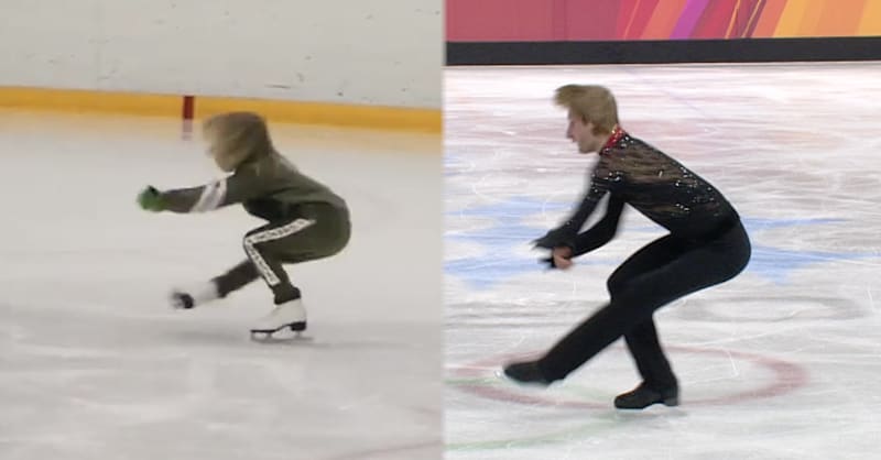 Plushenko junior follows in his father’s footsteps