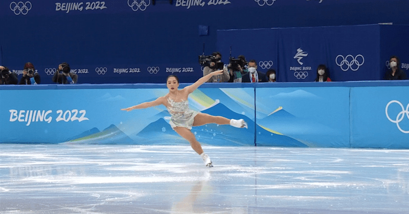 运动集锦 | 北京2022 - 花样滑冰 - 女子单人（ROCvs日本）- 第11天