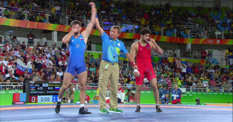 Soslan RAMONOV (RUS) df. Toghrul ASGAROV (AZE) by TF, 11-0