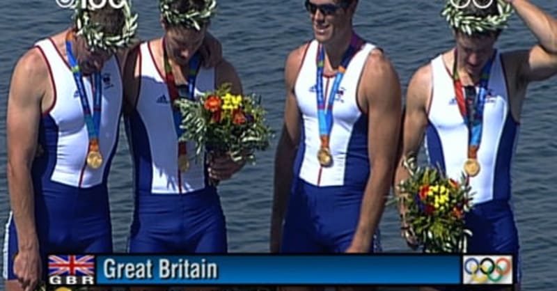 Matthew Pinsent Wins His 4th Consecutive Gold