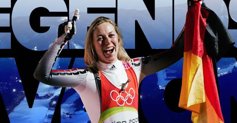 Germany’s Luge Olympic legend Sylke Otto.