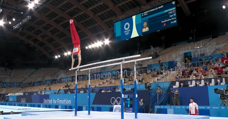 Medal Moment | Tokyo 2020: Artistic Gymnastics Men's Parallel Bars - J ...