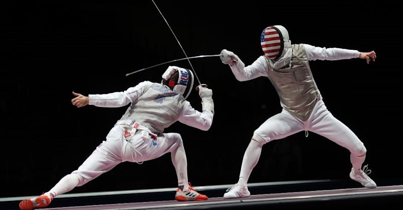 Blue/Finals Piste: Women's Sabre Individual & Men's Foil Individual ...
