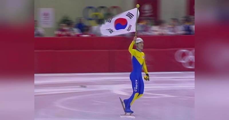 Kim Ki-Hoon, Men's 1000m, Short Track, Speed Skating | Albertville 1992
