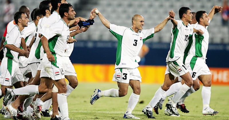 Iraque derrota Portugal no futebol masculino em Atenas 2004