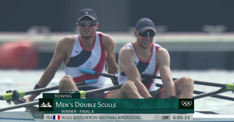 Medal Moment | Tokyo 2020: Rowing Men's Double Sculls (FRA)