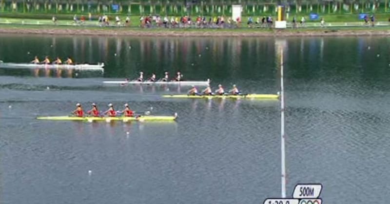 China Wins 1st Olympic Title in Rowing