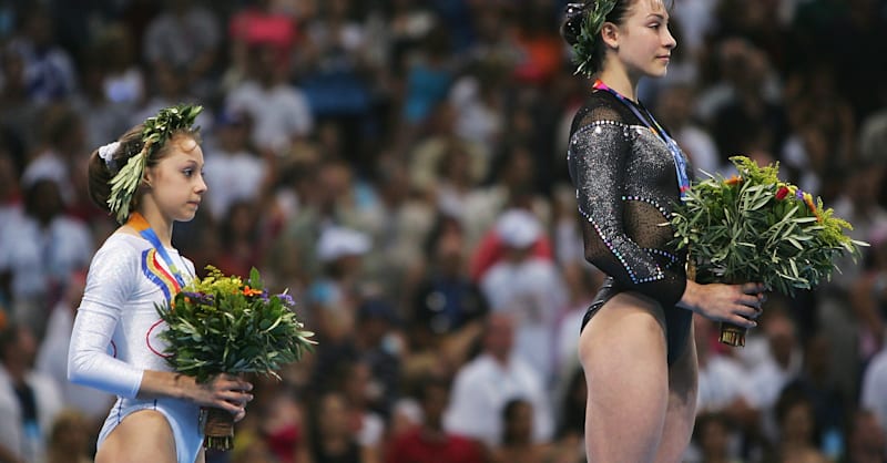 Catalina Ponor wins a third gold medal at Athens 2004 in the artistic ...